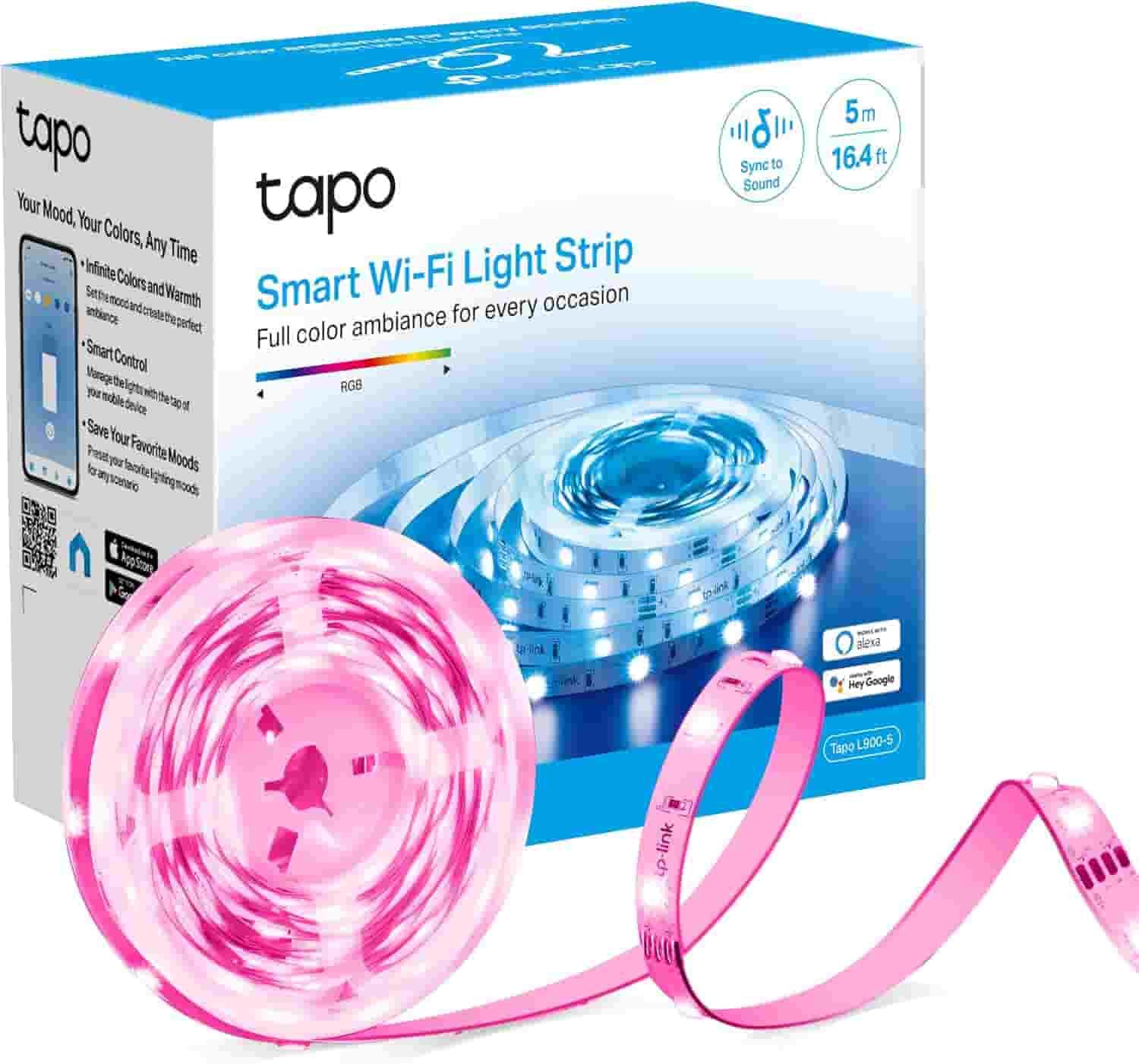 Crea Ambientes únicos Con La Tira Led Tapo | Iluminación Total.